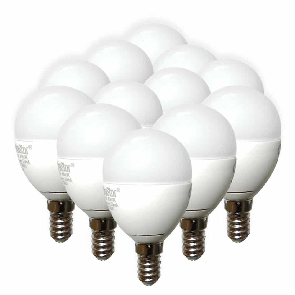Bombilla LED Tipo Bola | Bombillas de Eficiencia Energética | Pack de 6 ...